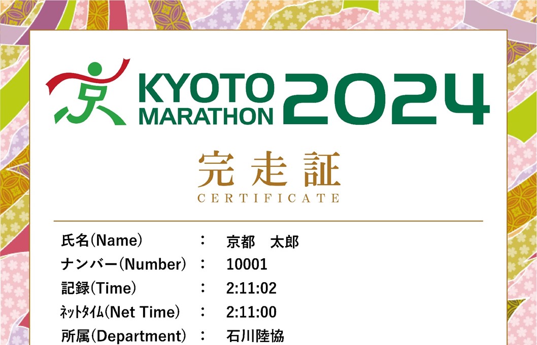 KYOTO MARATHON 2024