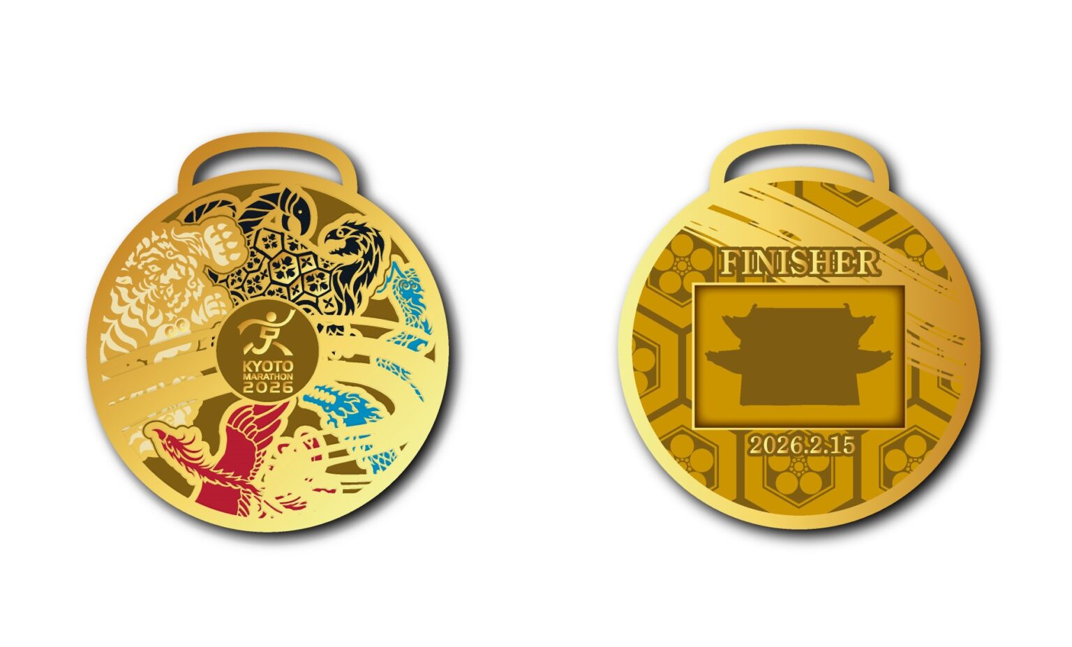 Finisher’s Medal Design Unveiled | KYOTO MARATHON 2026
